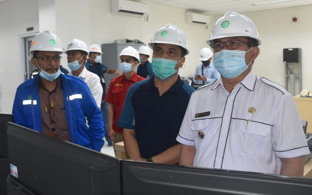 Tinjau PLTMG Nias 5 x 5 MW, Bupati Nias : Powernya Tidak Kalah Dengan ...