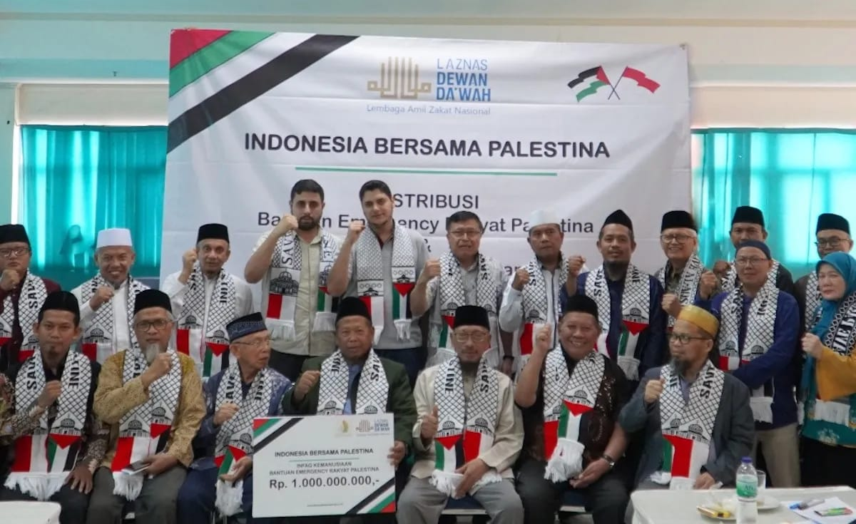 DDII Serahkan Bantuan 2 Miliar Rupiah untuk Palestina - Radar Indonesia ...